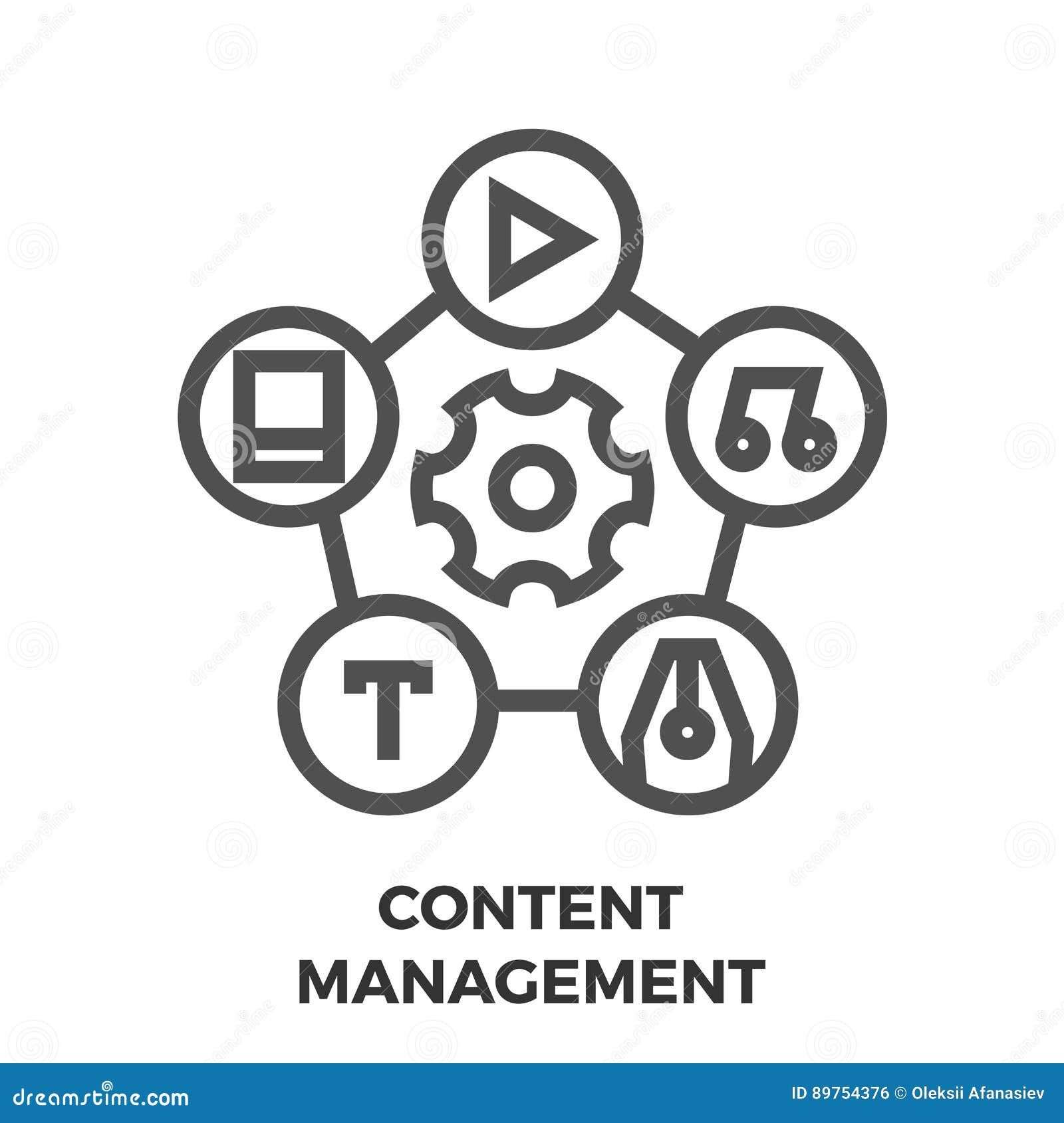 Content Management Icon Stock Illustrations – 21,006 Content Management ...