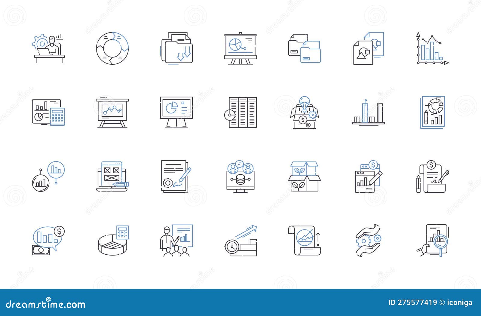 Content Management Platform Line Icons Collection. Streamline, Organize ... Content Management Platform Line Icons Collection. Streamline, Organize ...