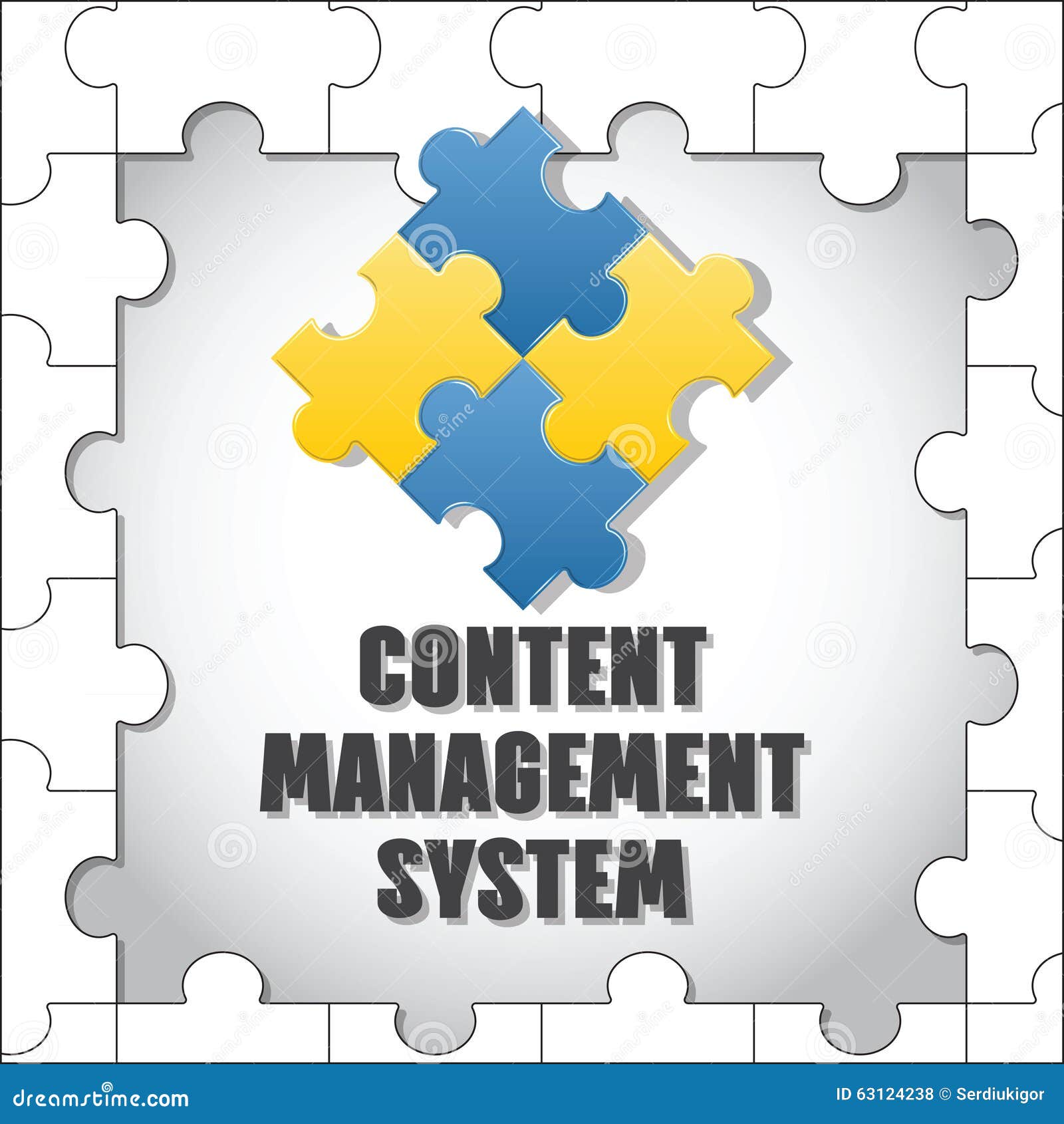 Content Management System. CMS Stock Vector - Illustration of icons ...