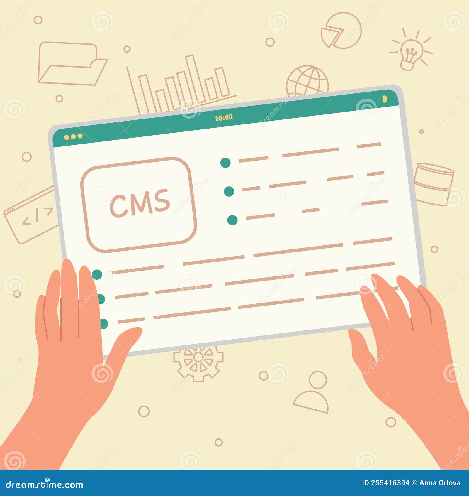 Content Management System Concept Design or CMS Concept Design ...