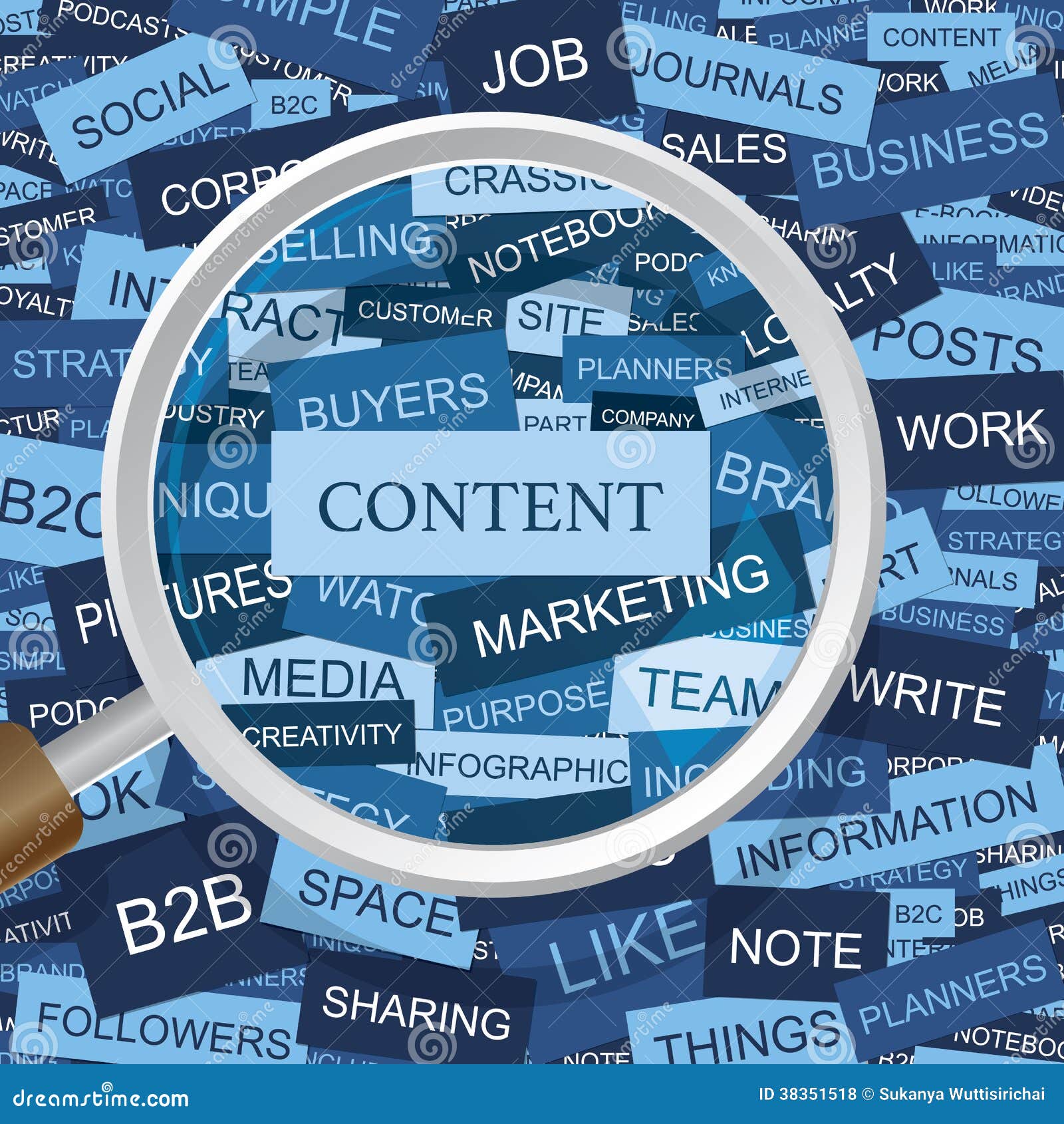 Content Markerting Stock Illustrations – 3 Content Markerting Stock ...