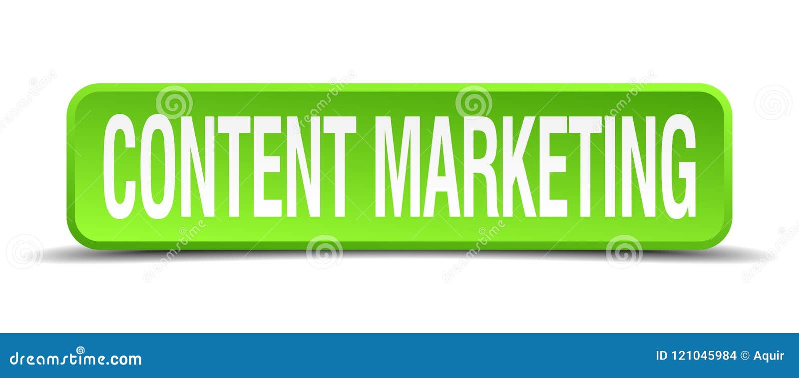 Content marketing button stock vector. Illustration of shiny - 121045984