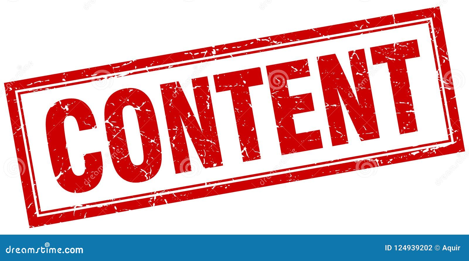 Content stamp stock vector. Illustration of template - 124939202