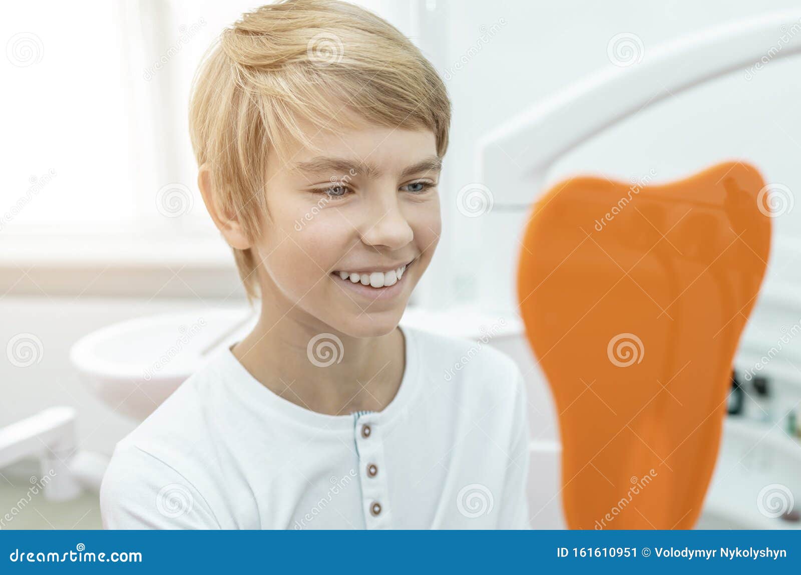 Contented Boy after Visit To the Dentist Stock Image - Image of dentist ...
