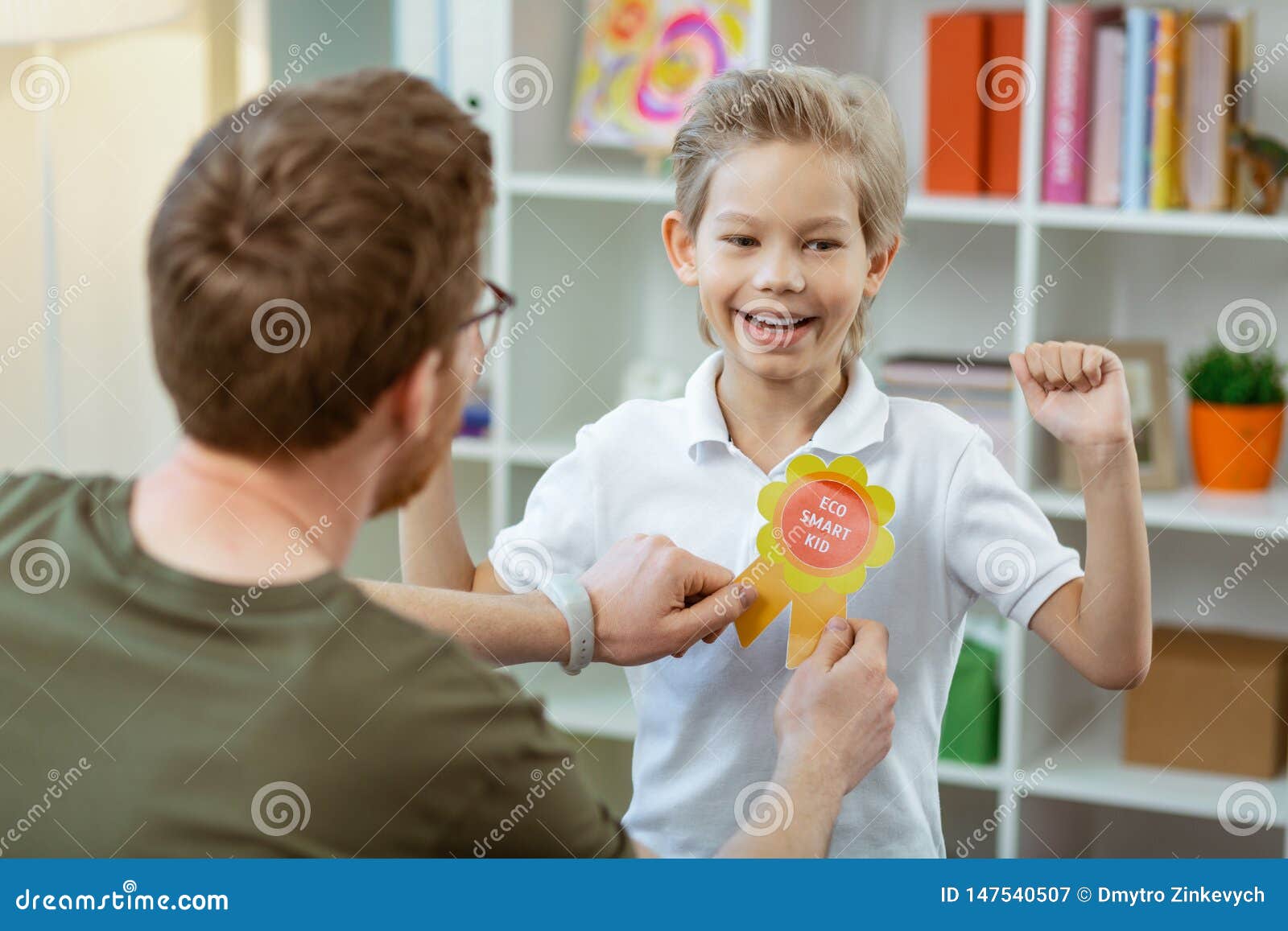 Contented Proud Boy Being Happy with His Reward Stock Image - Image of ... Contented Proud Boy Being Happy with His Reward Stock Image - Image of ...