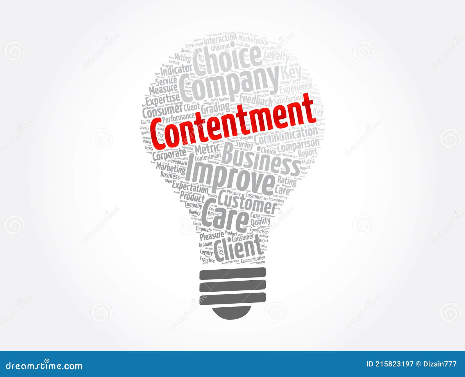 Contentment Word Cloud In Shape Of World Map, Concept Background Stock ...