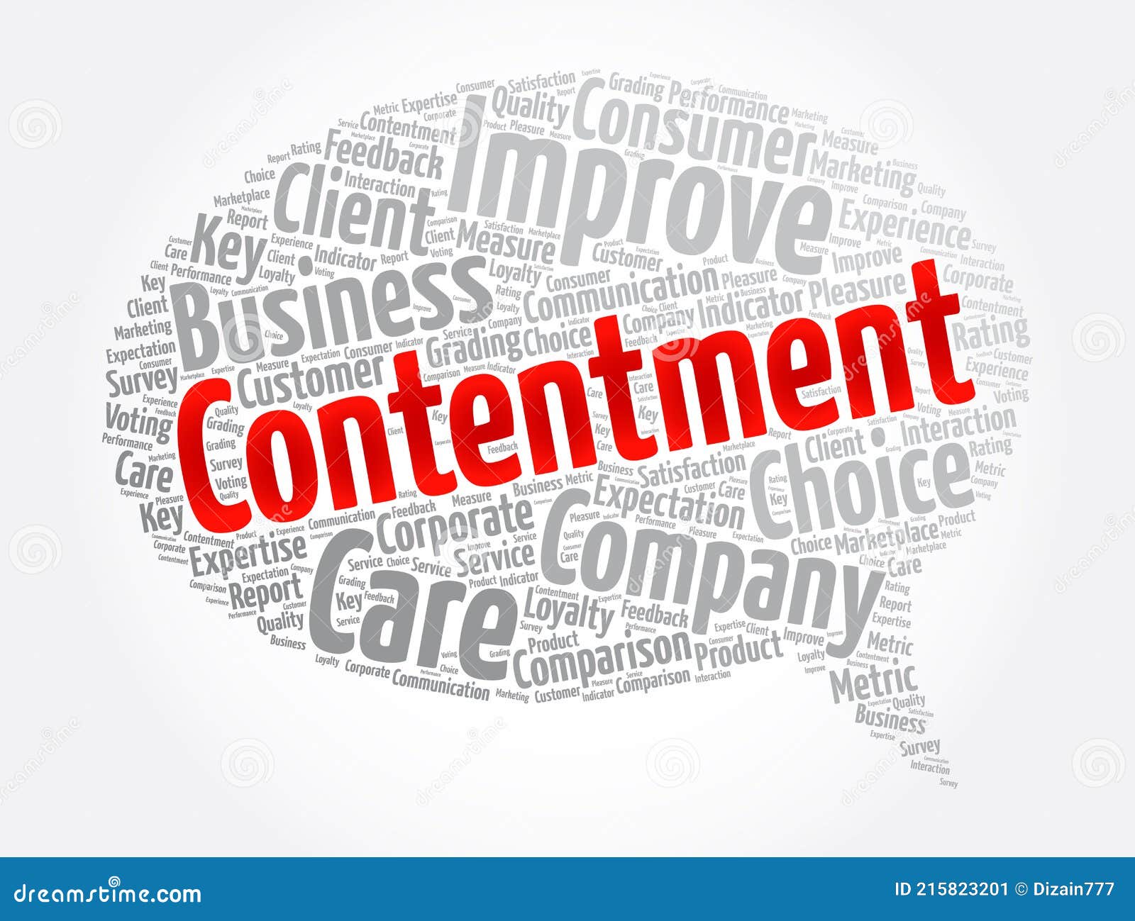 Contentment Word Cloud In Shape Of World Map, Concept Background Stock ...