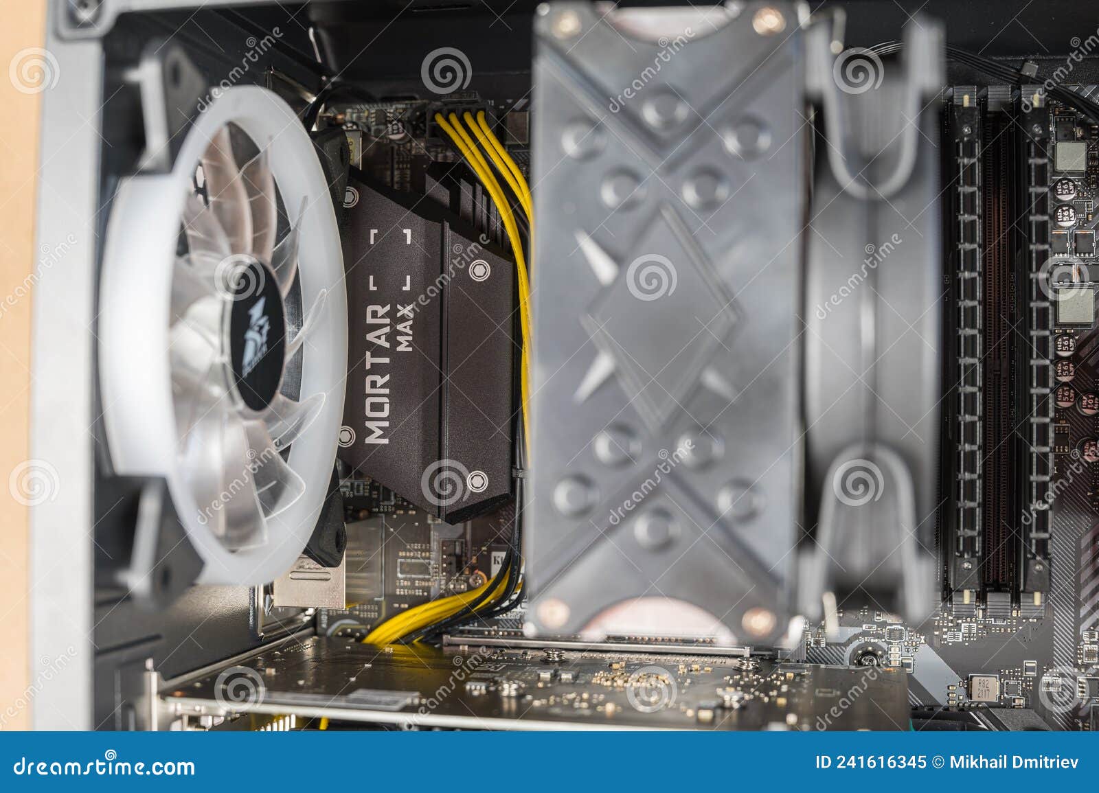 The Contents of a Desktop Computer. the System Unit of a Modern ...