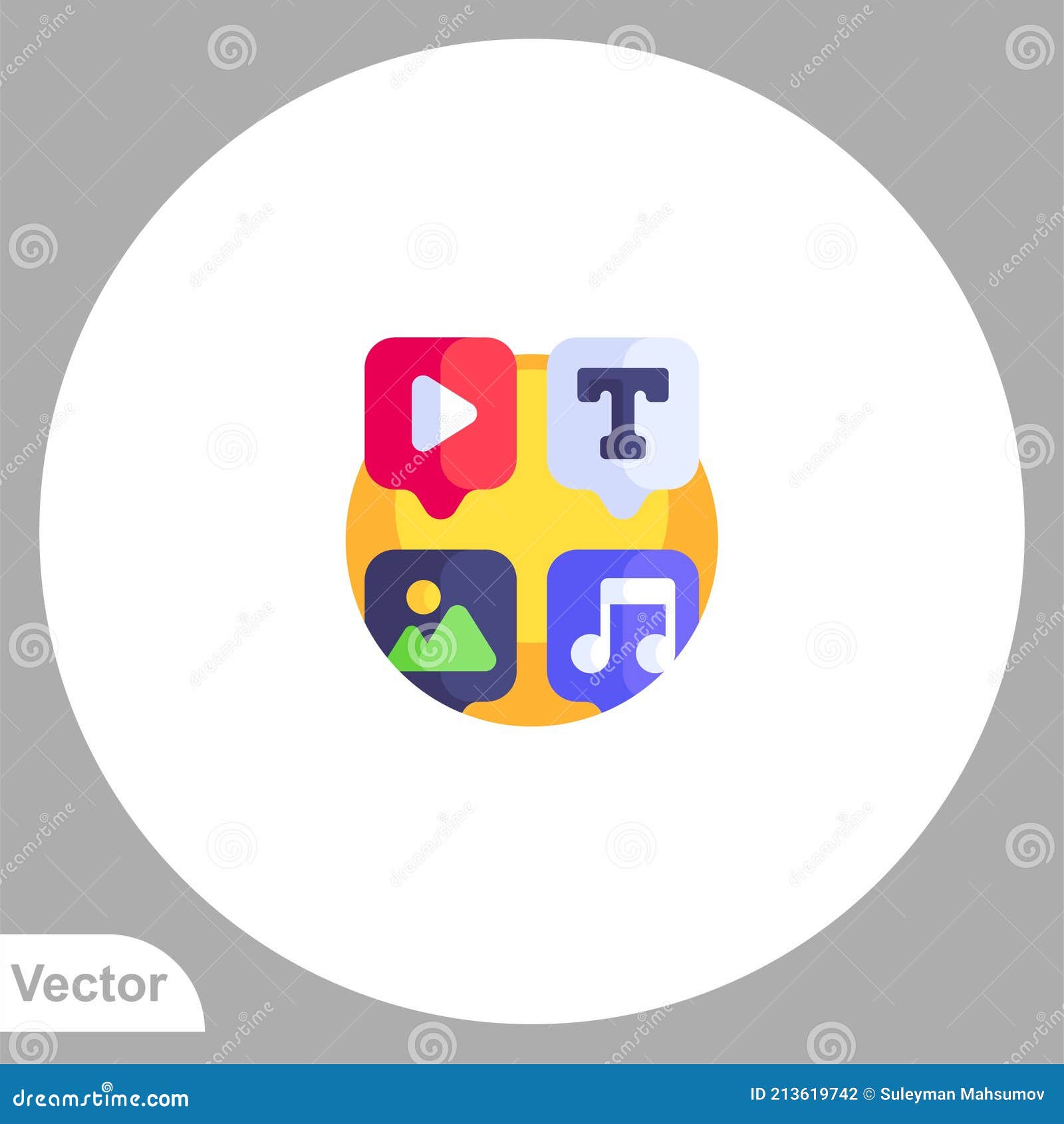 Contents Hot Vector Warning Sign | CartoonDealer.com #134457868