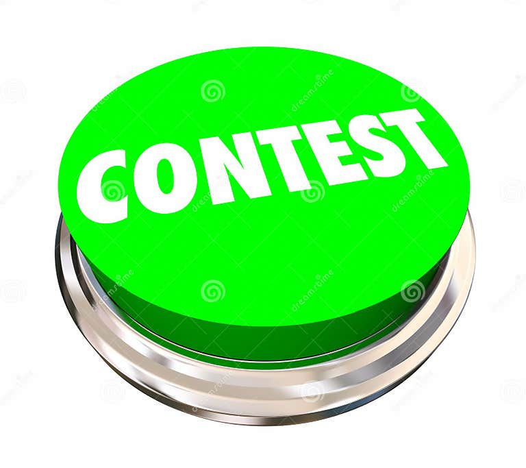 Contest Game Competition Enter Win Button Stock Illustration ...