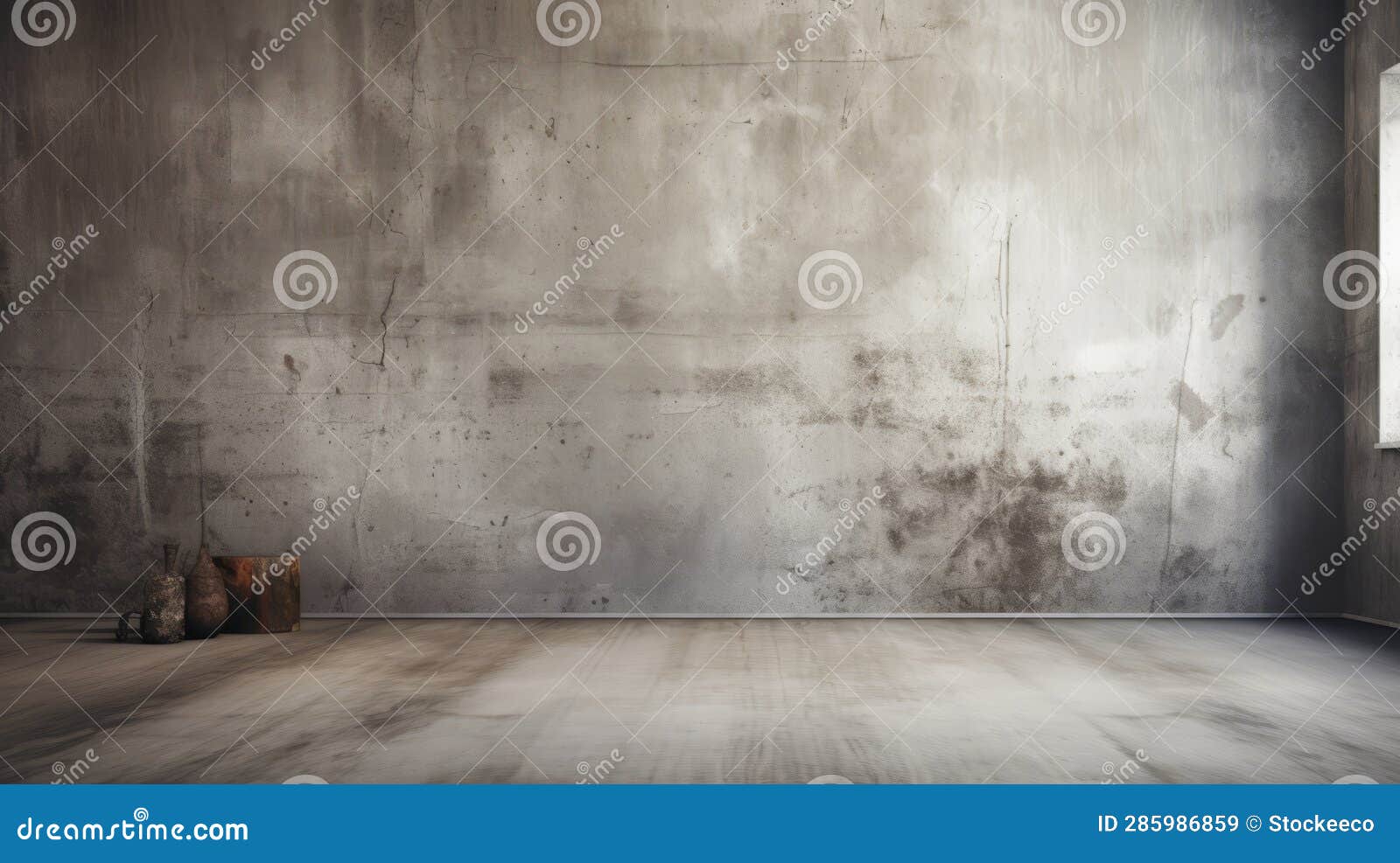 Contest-winning Restored and Repurposed Empty Room with Concrete Wall ...