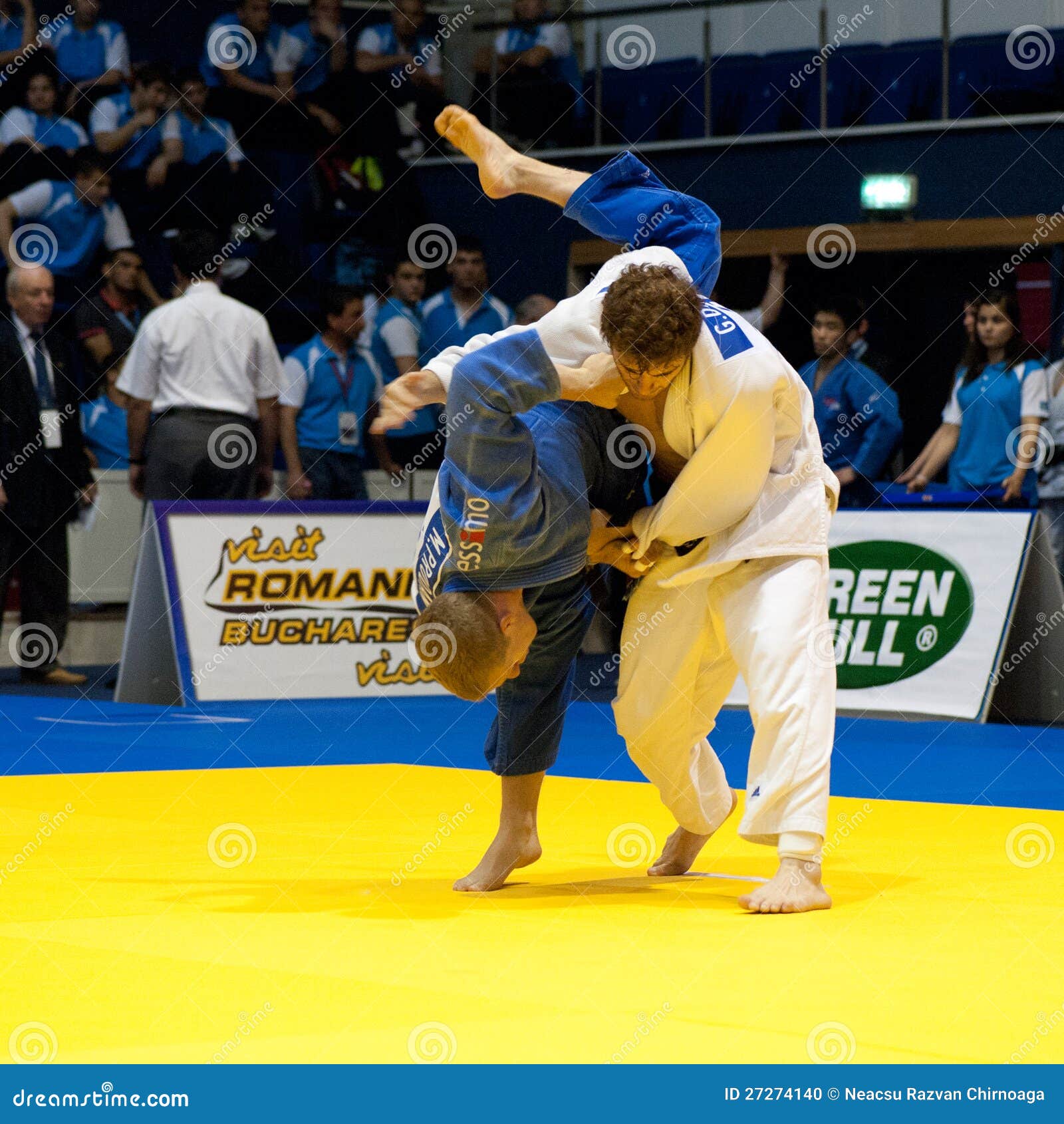 Contestants Participate in the Judo World Cup Men Editorial Image ...