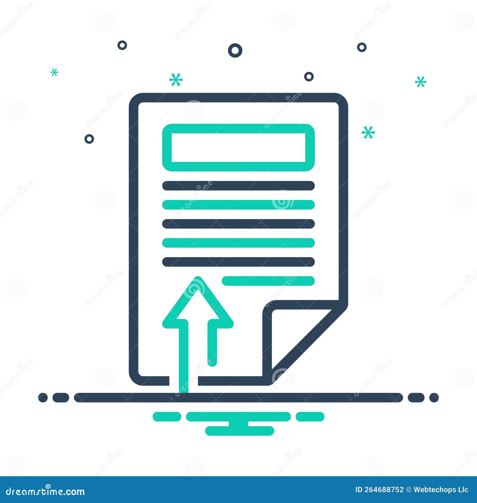 Mix Icon for Context, Theme and Topic Stock Illustration - Illustration ...