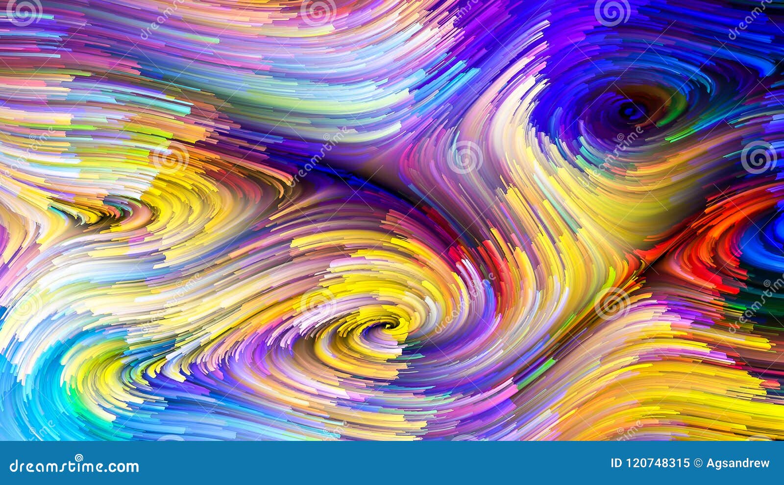 Contexto Colorido De La Pintura Stock de ilustración - Ilustración de ...