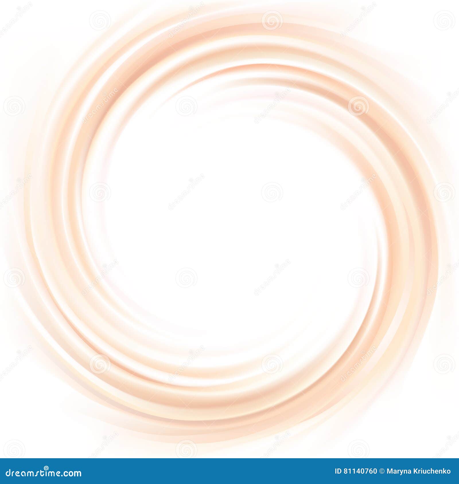 Contexto Del Vector De La Textura Cremosa Que Remolina Ilustración del ...