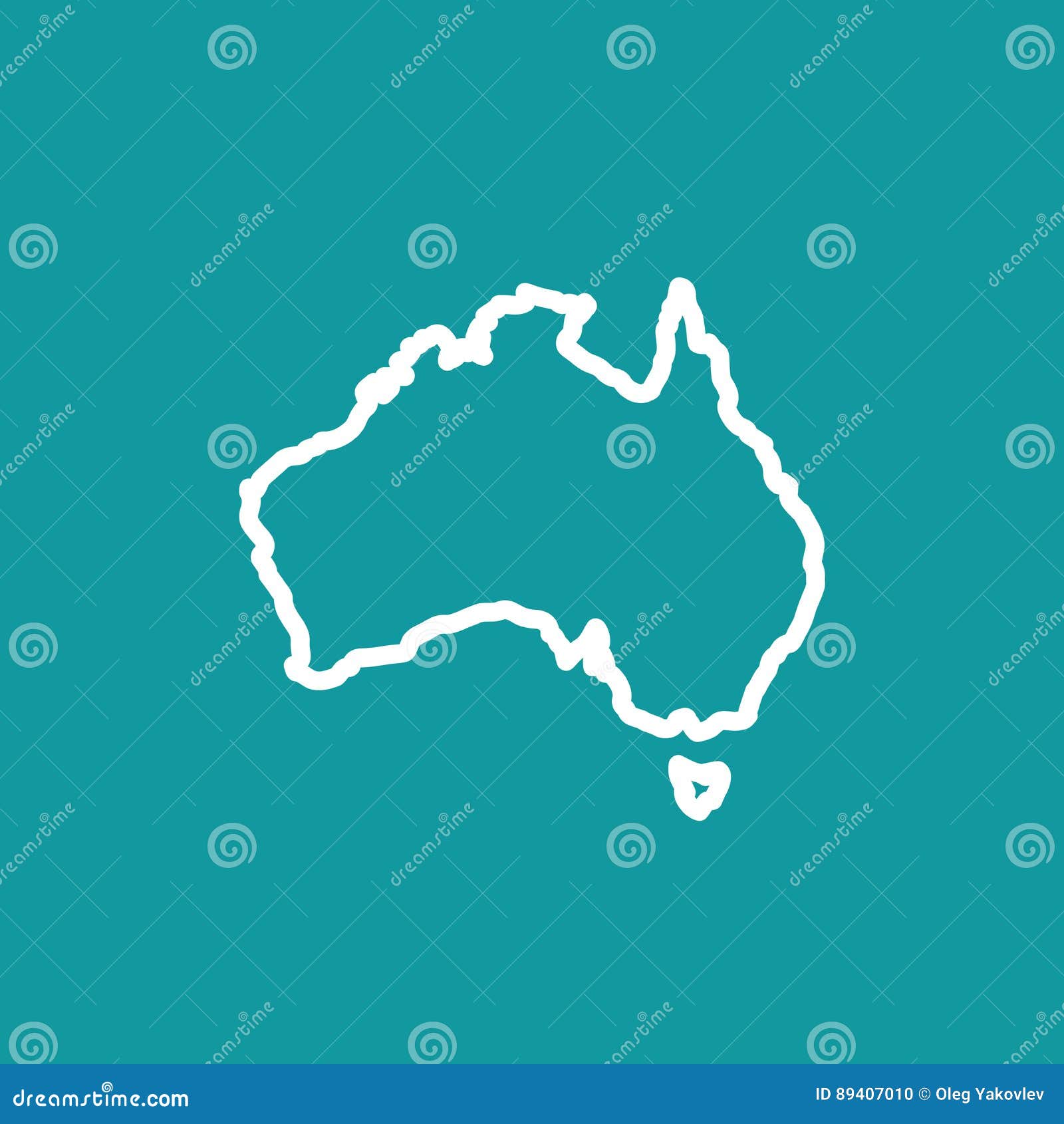 Australia Line Vector Icons And Signs. Outback, Sydney, Melbourne, Gold ...