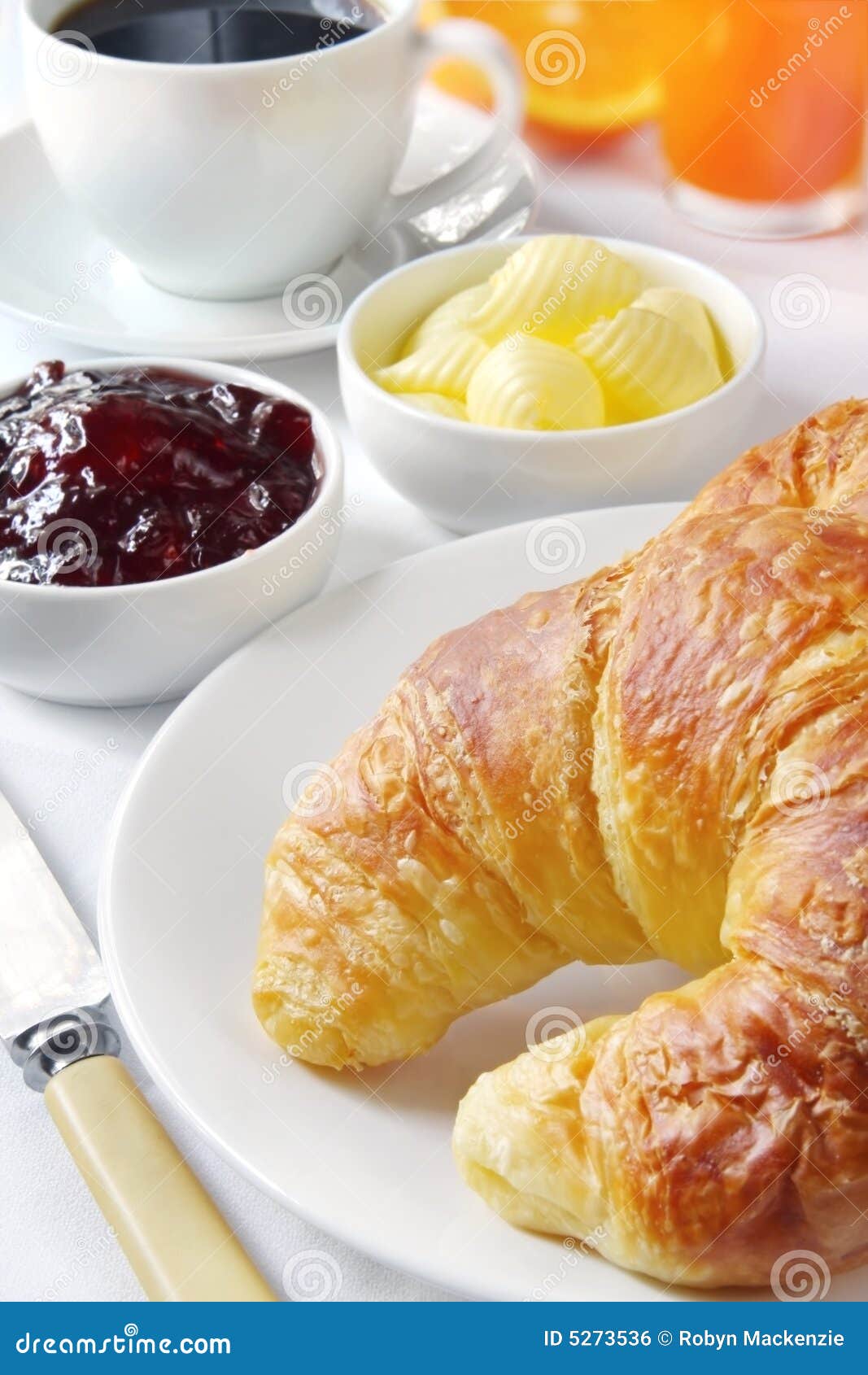 Continental Breakfast stock photo. Image of continental - 5273536