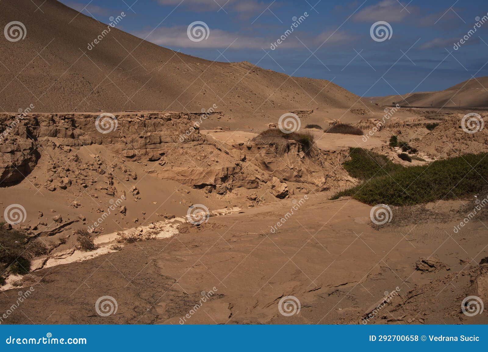 Continental Tectonic Fault in Peru Stock Photo - Image of valley, sand ...
