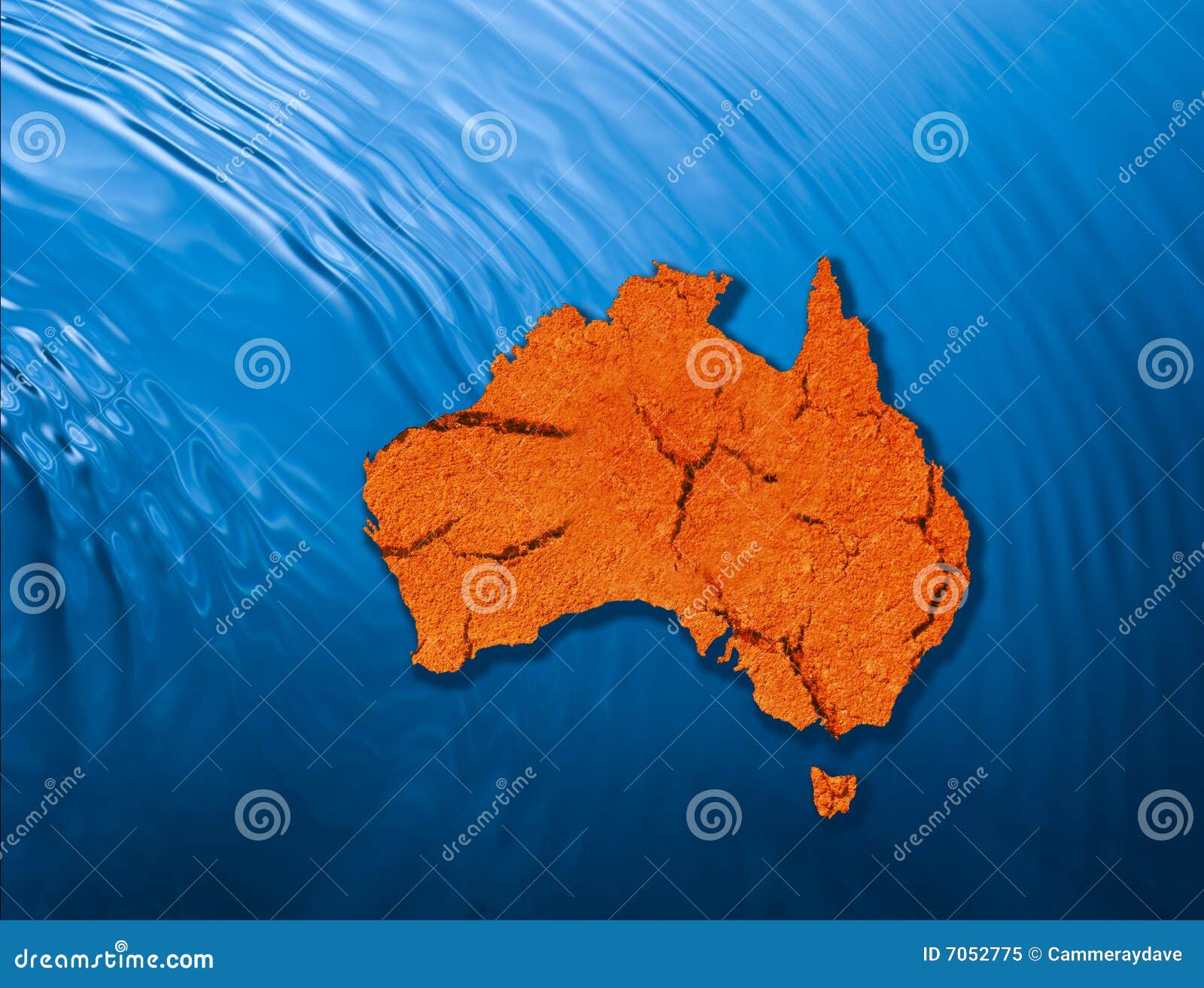 Continente australiano imagem de stock. Imagem de destino - 7052775