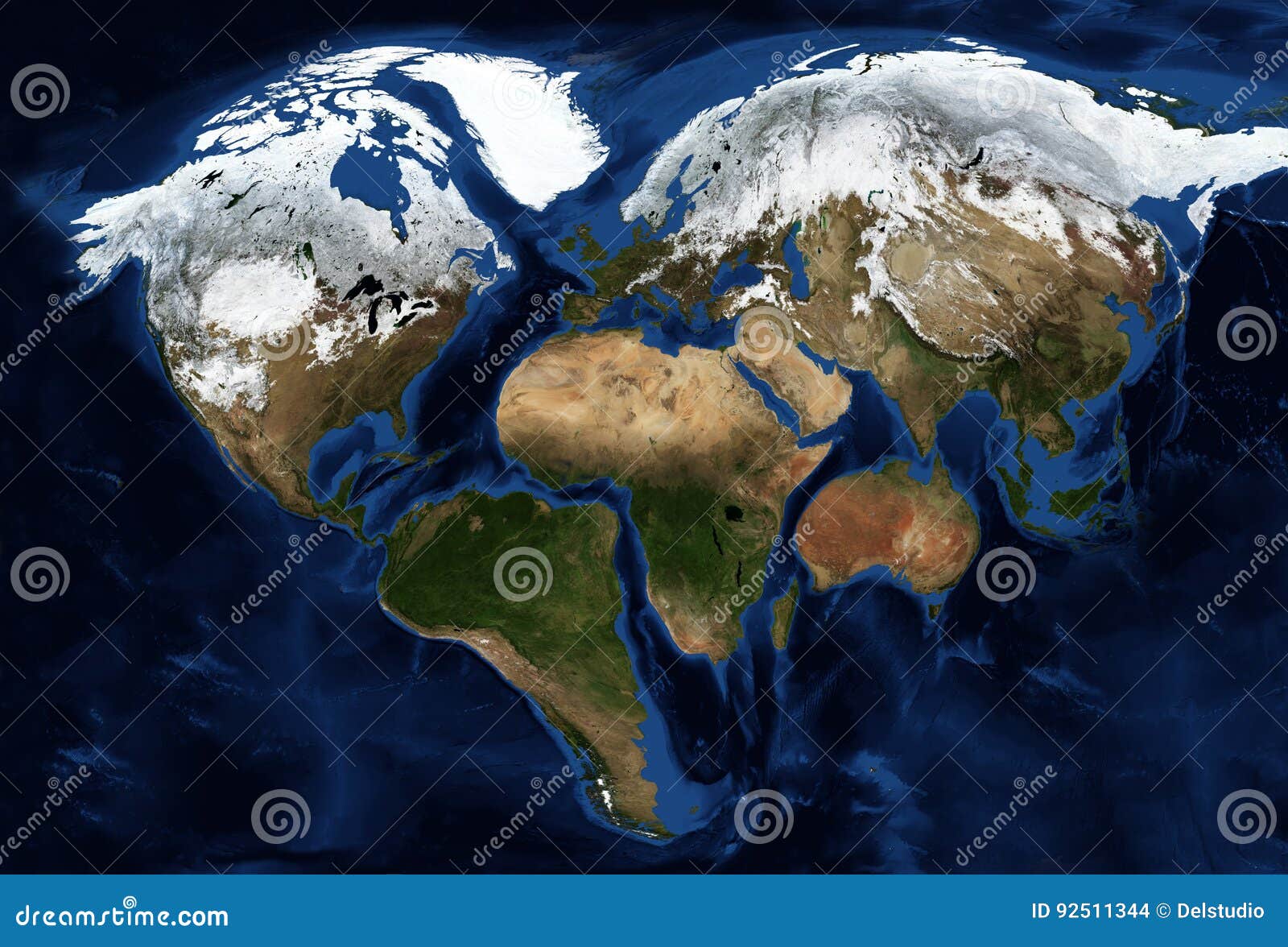 Continenten Van De Aarde in De Vorm Van Een Hart Stock Foto - Image of ...