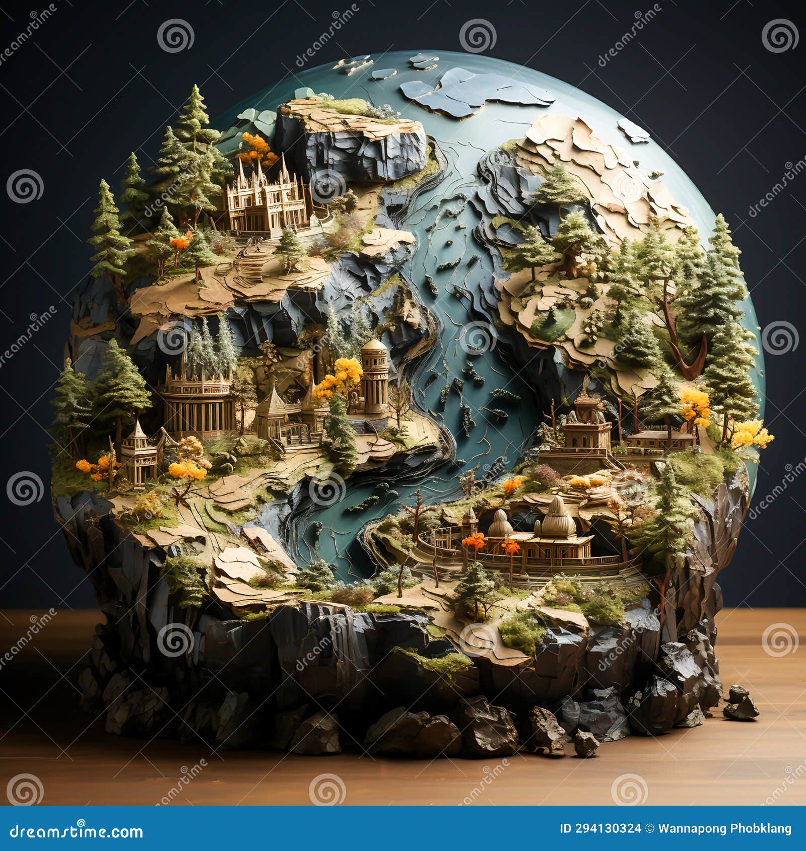 Fantasy World Map Embark on Mystical Journeys in Imaginary Lands ...