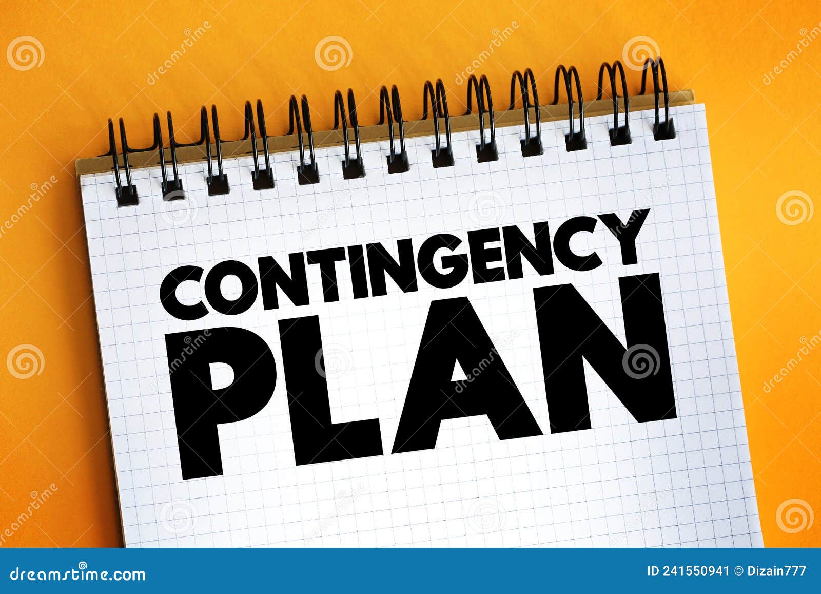Contingency Plan - Plan Devised for an Outcome Other Than in the Usual ...