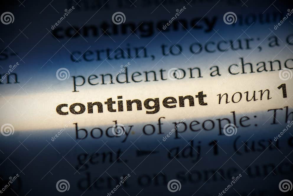 Contingent stock image. Image of printed, language, reference - 161577983