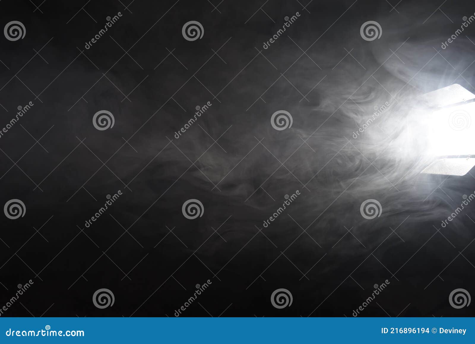 Continuous Light with Smoke Stock Photo - Image of barn, fore: 216896194