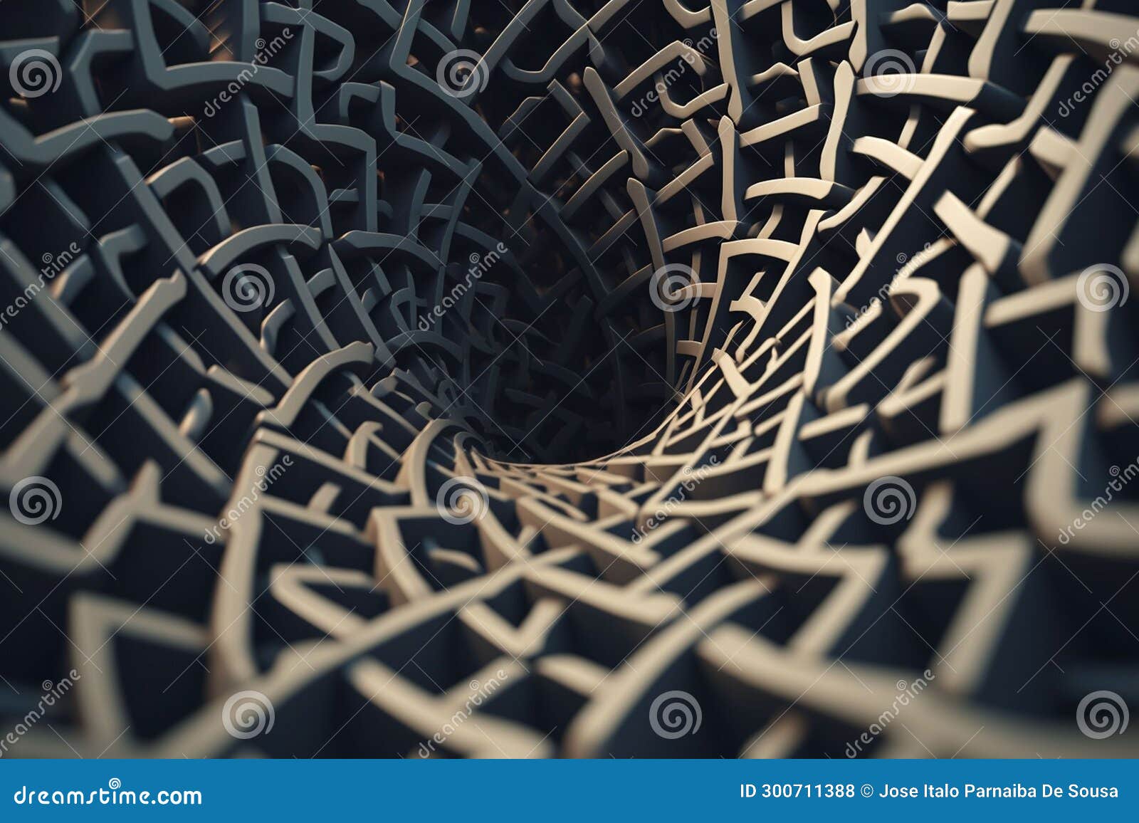 Abstract Geometric Patterns Evolving through the Stock Illustration ...