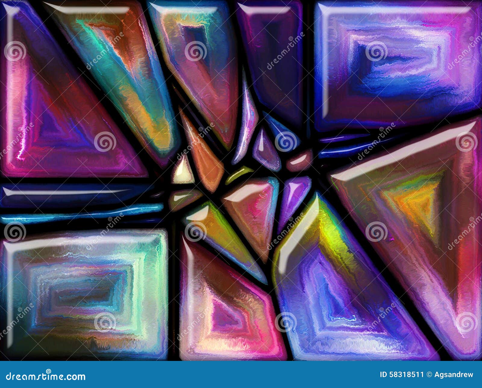 The Continuation of Pattern Stock Image - Image of pattern, glass: 58318511