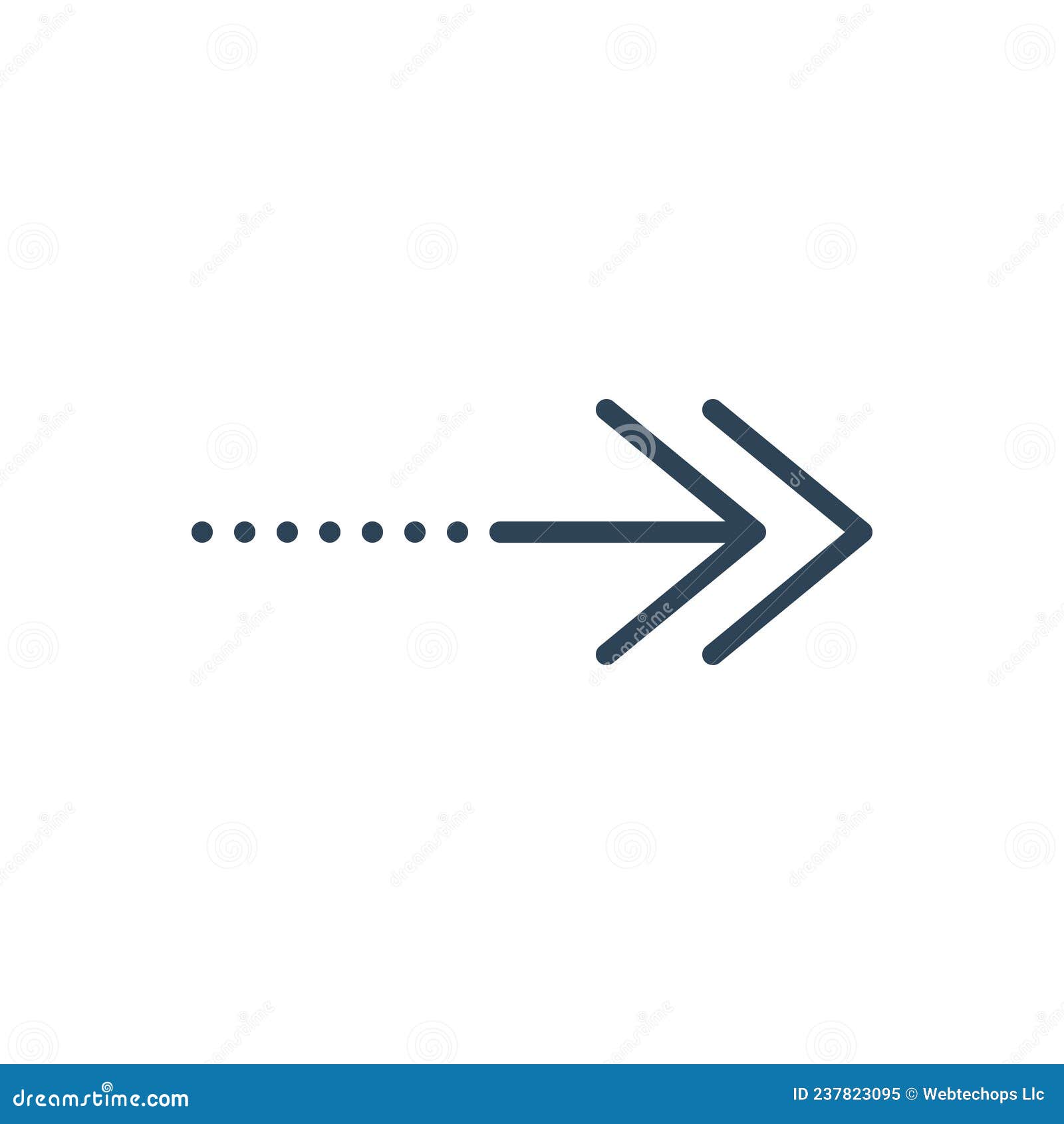 Color Illustration Icon for Continue, Arrow and Next Stock Illustration ...