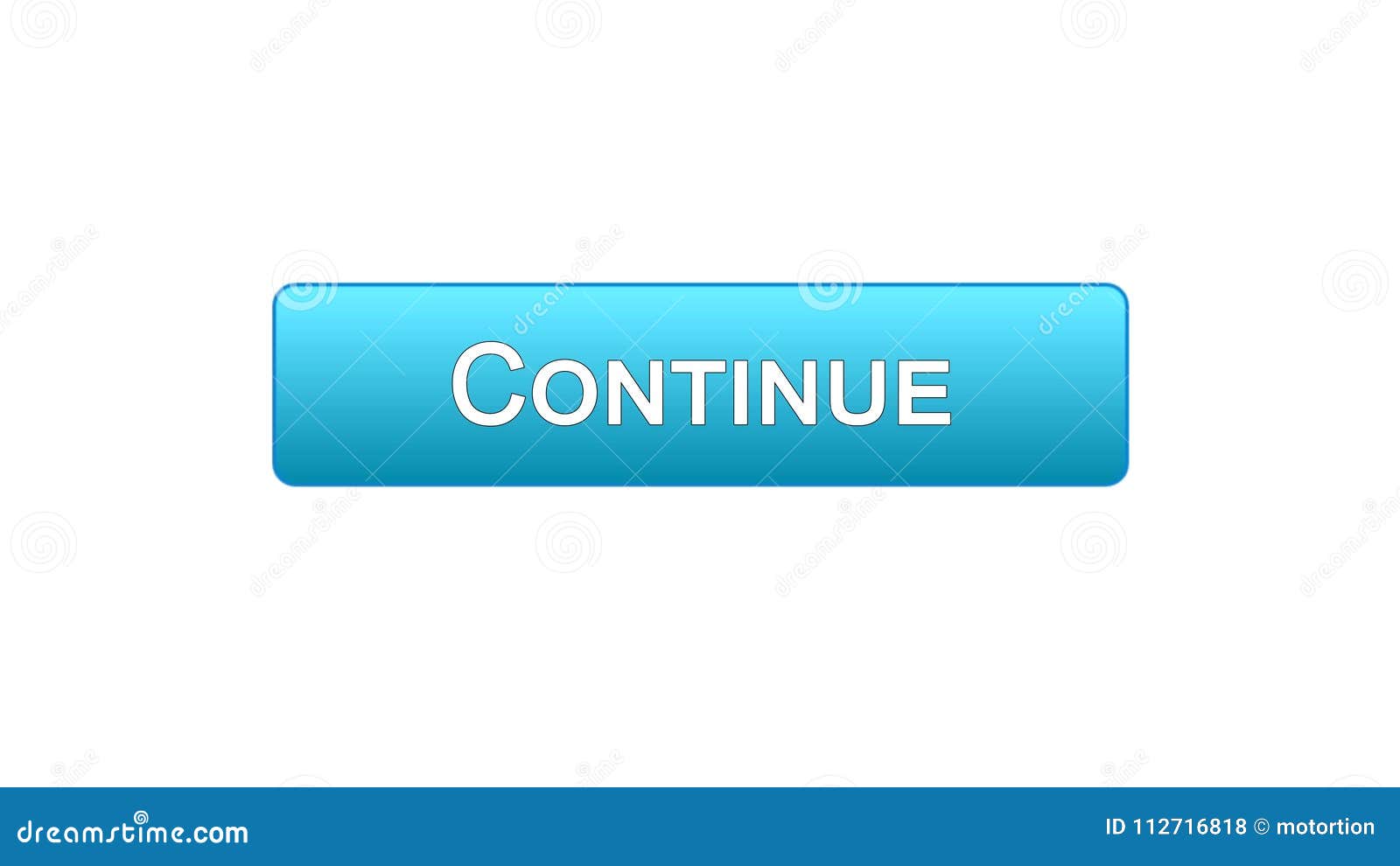 Continue Web Interface Button Blue Color, Registration Program ...