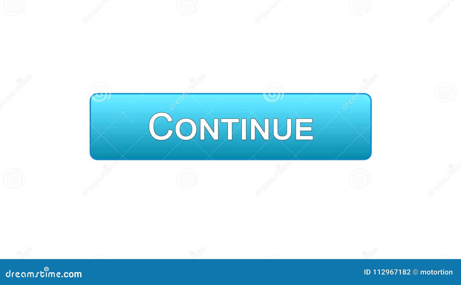 Continue Web Interface Button Blue Color, Registration Program ...