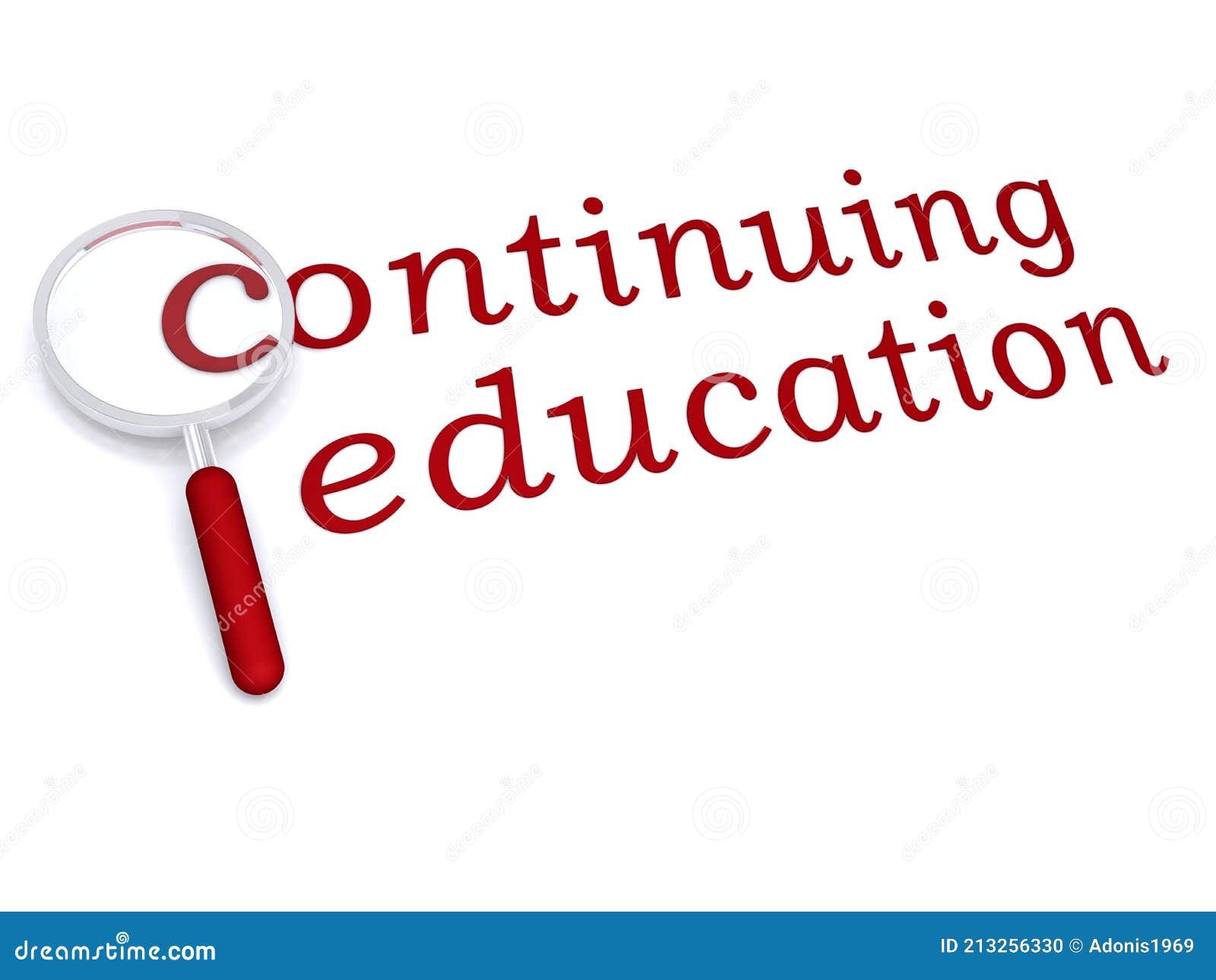 Continuing Education Constant Learning Street Signs Royalty-Free Stock ...
