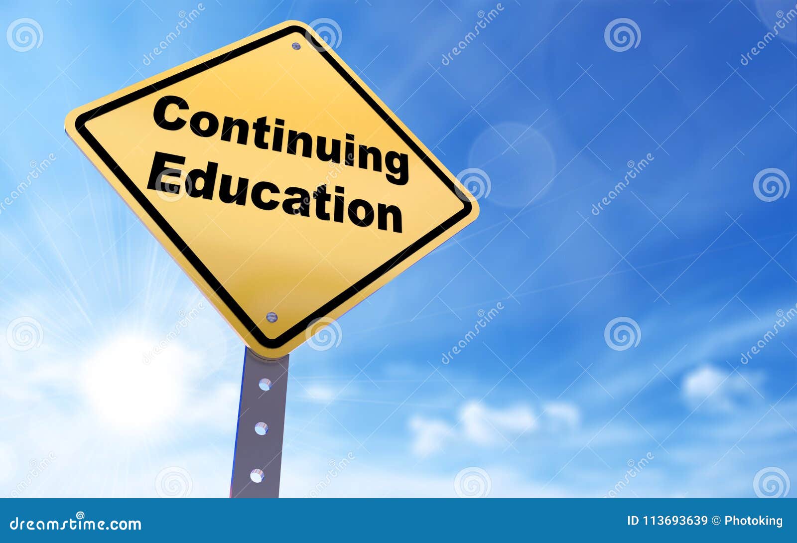 Continuing Education Vector Infographic In Minimal Outline Style ...