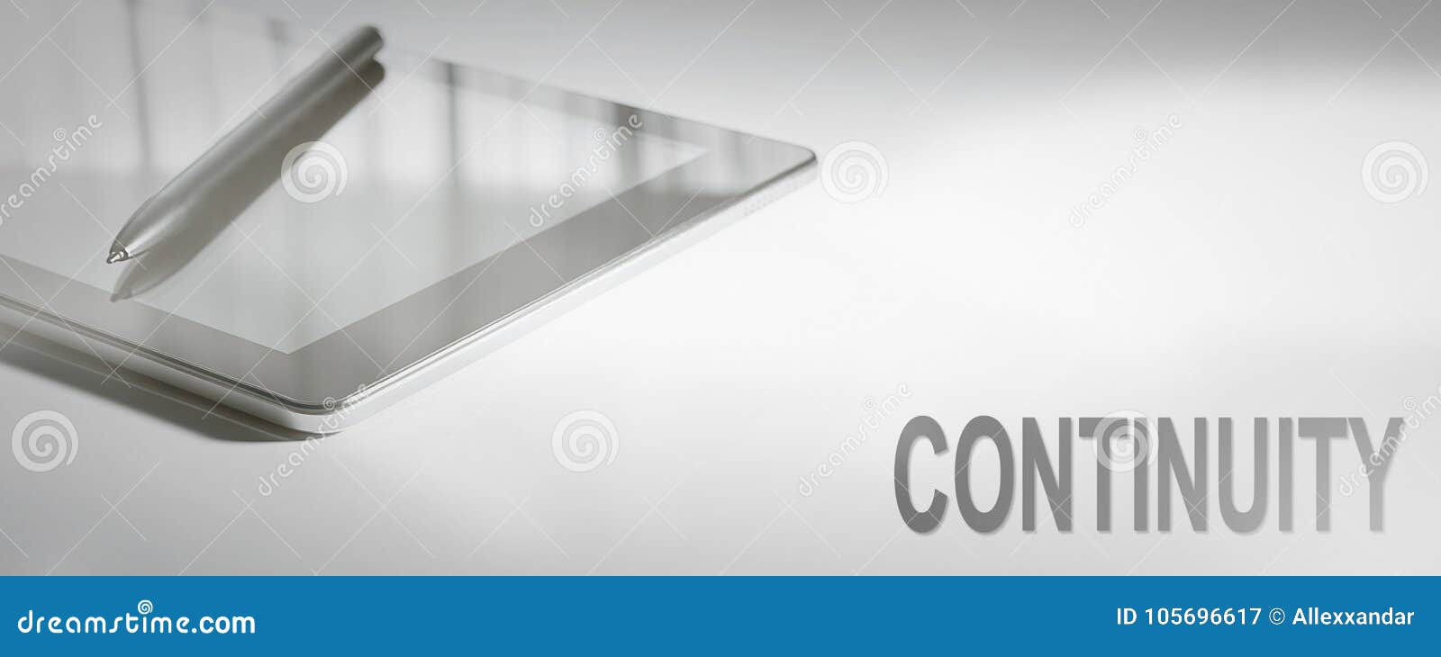 CONTINUITY Business Concept Digital Technology. Stock Image - Image of ...