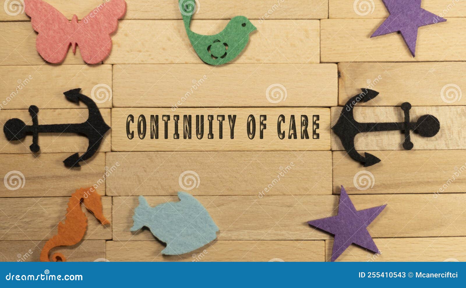 Continuity of Care Written on Wooden Surface. Education and Child ...