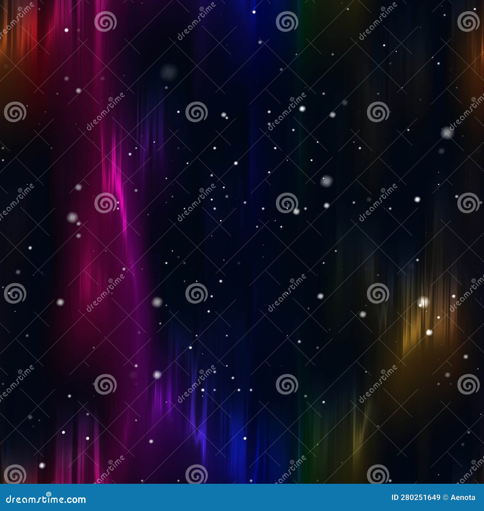 Continuous Aurora Borealis Background Stock Image - Image of gloss ...