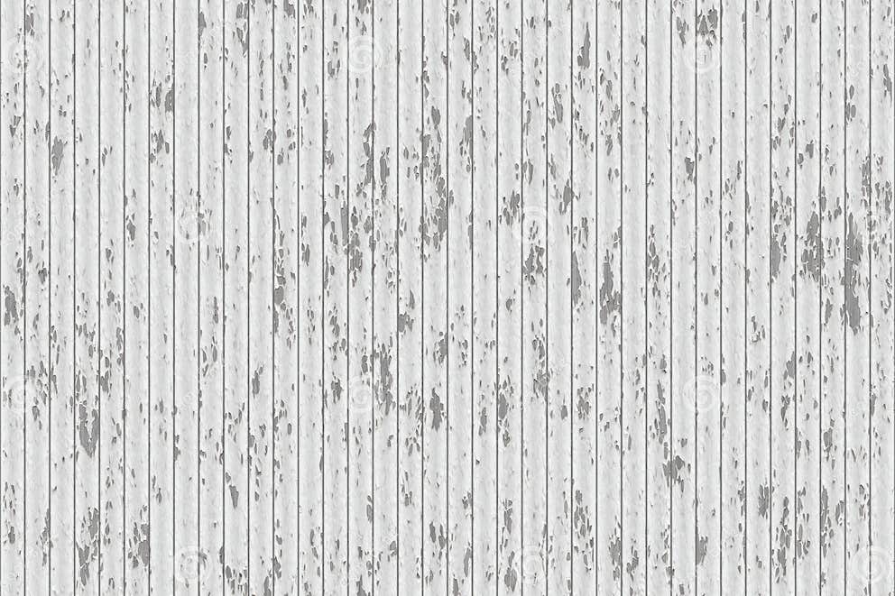 Continuous Batten White Wooden Pattern Stock Illustration ...