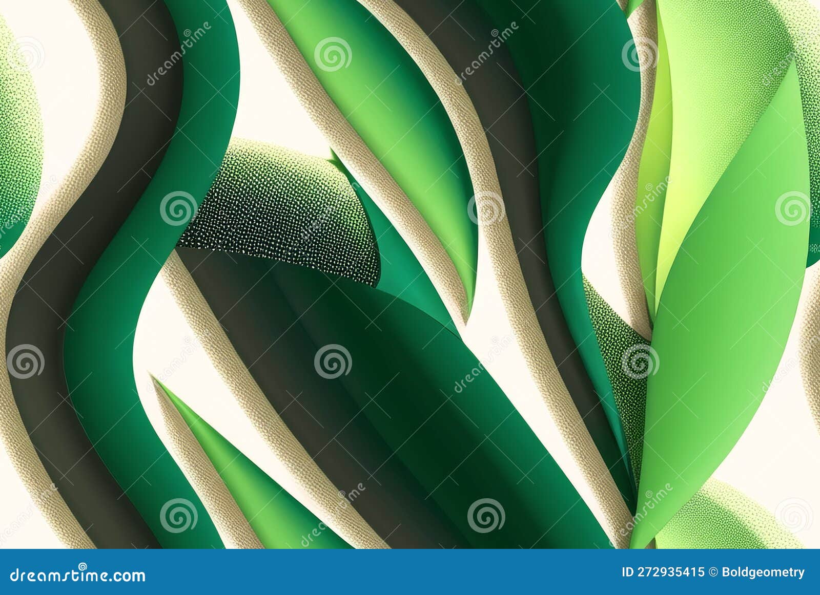 A Continuous Belt of Geometric Print Wallpaper Pattern Painted As ...