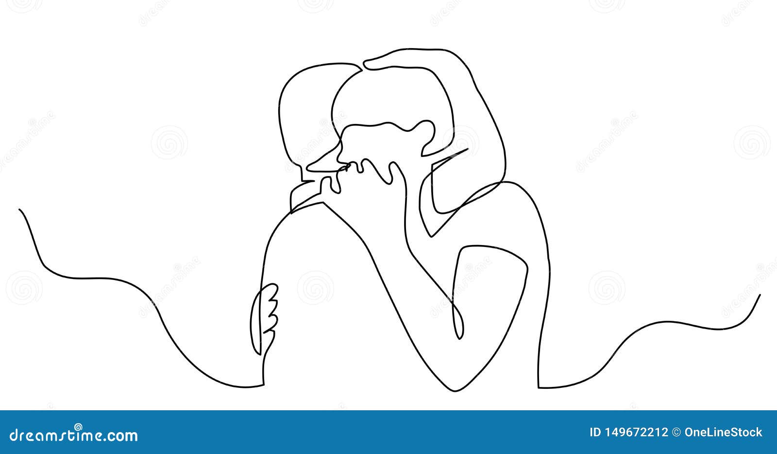 Reunion Continuous Line Drawing Stock Illustrations – 185 Reunion ...