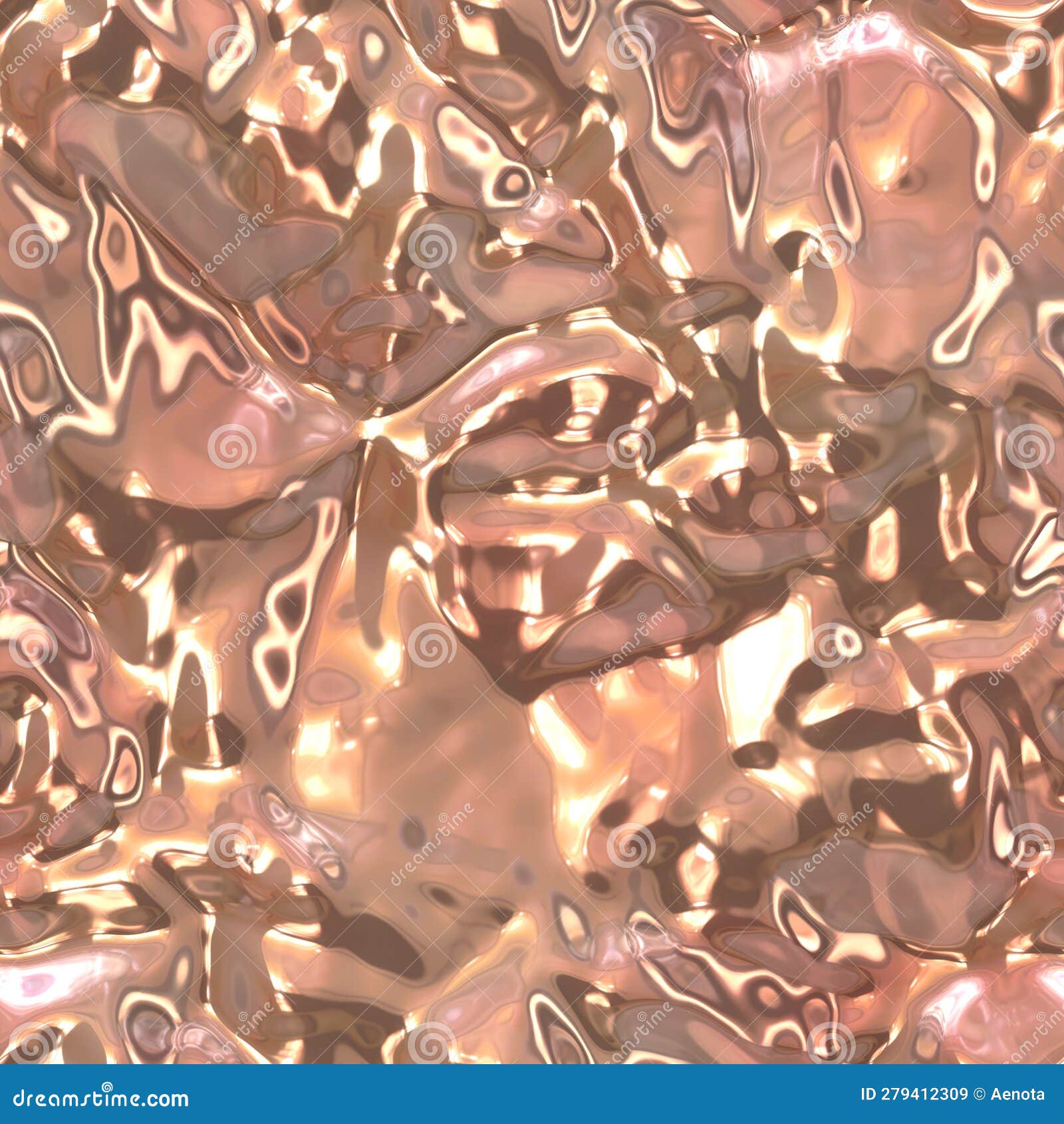 Continuous Bump Metal Foil Pattern Stock Illustration - Illustration of ...