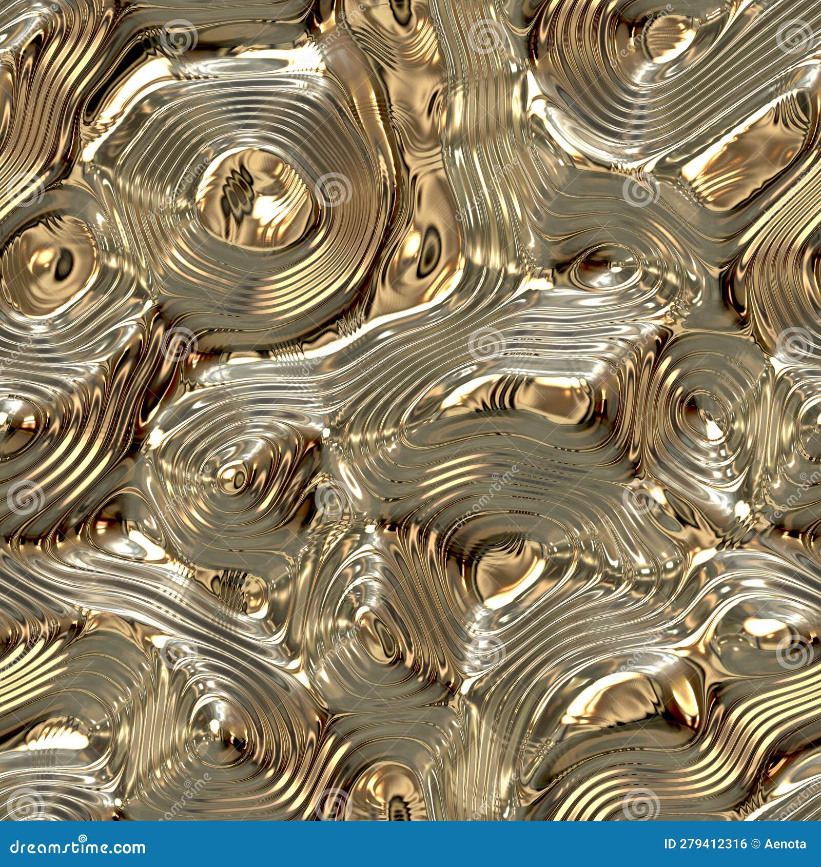 Continuous Bump Metal Foil Pattern Stock Photography | CartoonDealer ...