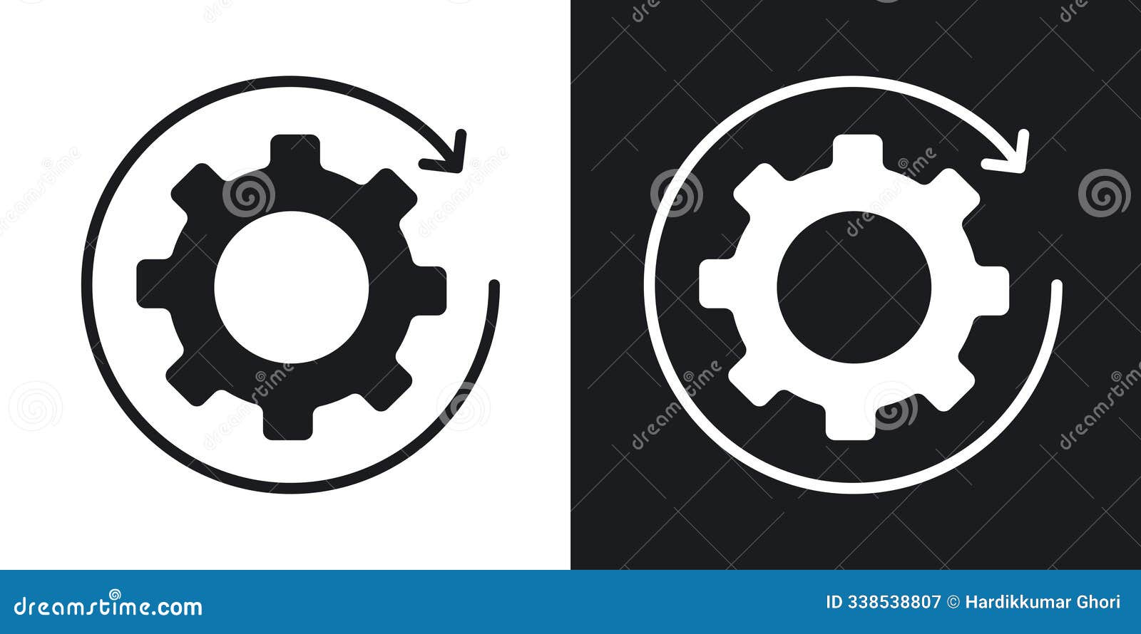 Continuous Changesline in Thin Line Black Color. Flat Simple Vector ...