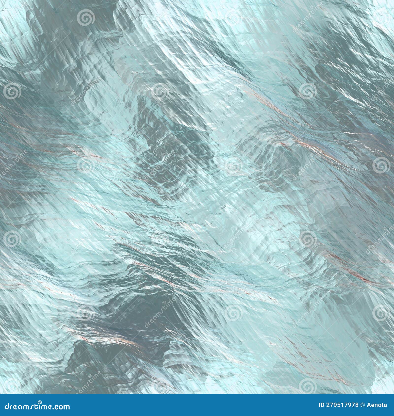 Continuous Clear Ice or Glass Pattern Stock Illustration - Illustration ...