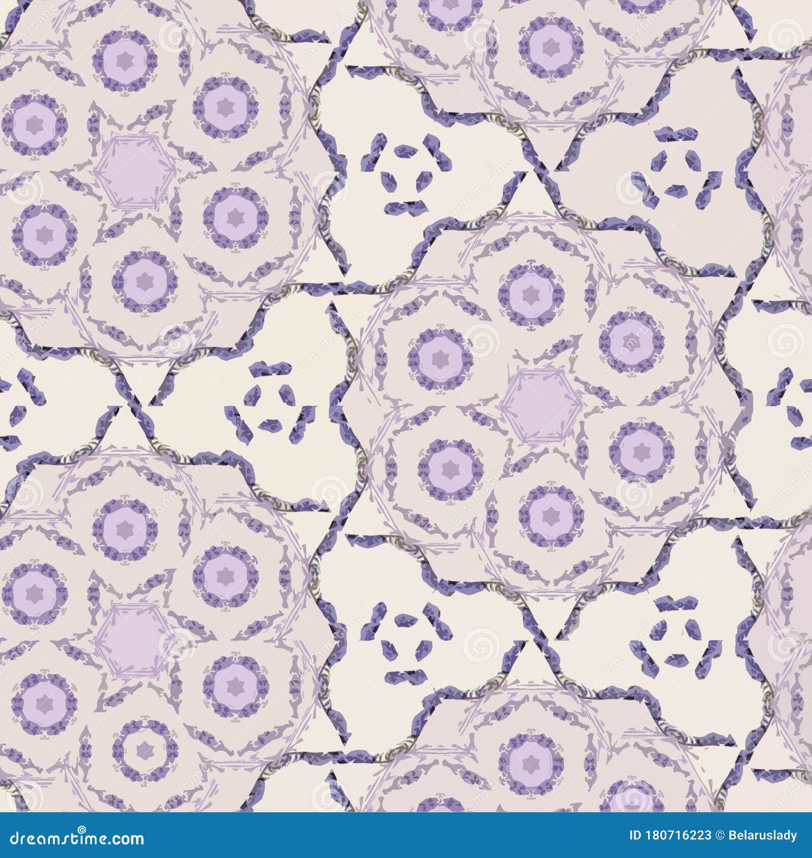 Continuous Floral Lace Pattern. Vintage Textile Background Stock ...