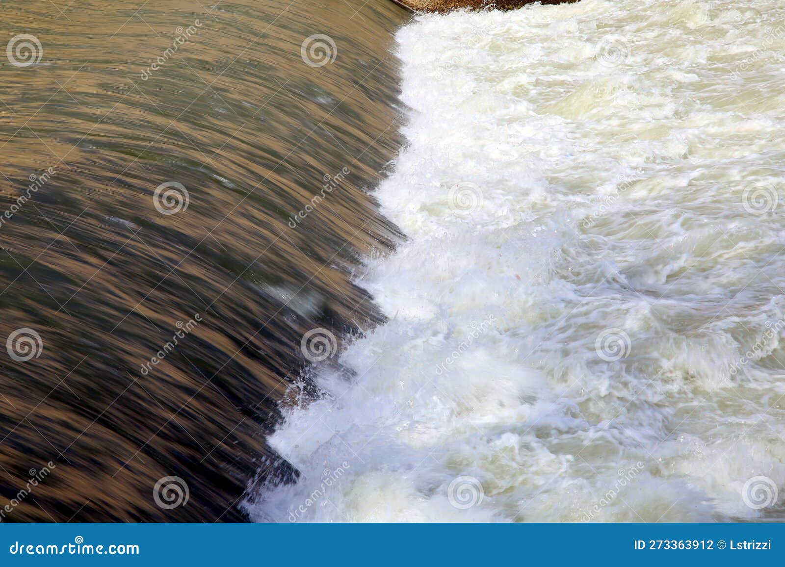 The Continuous Flow of a Small Waterfall and the White Effect of the ...