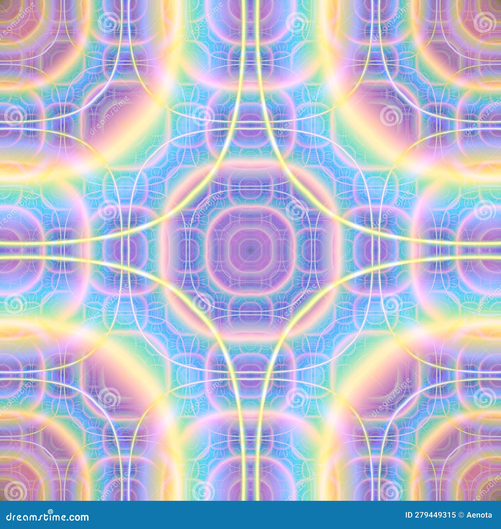 Continuous Fractal Astral Worlds Pattern. Stock Illustration ... Continuous Fractal Astral Worlds Pattern. Stock Illustration ...