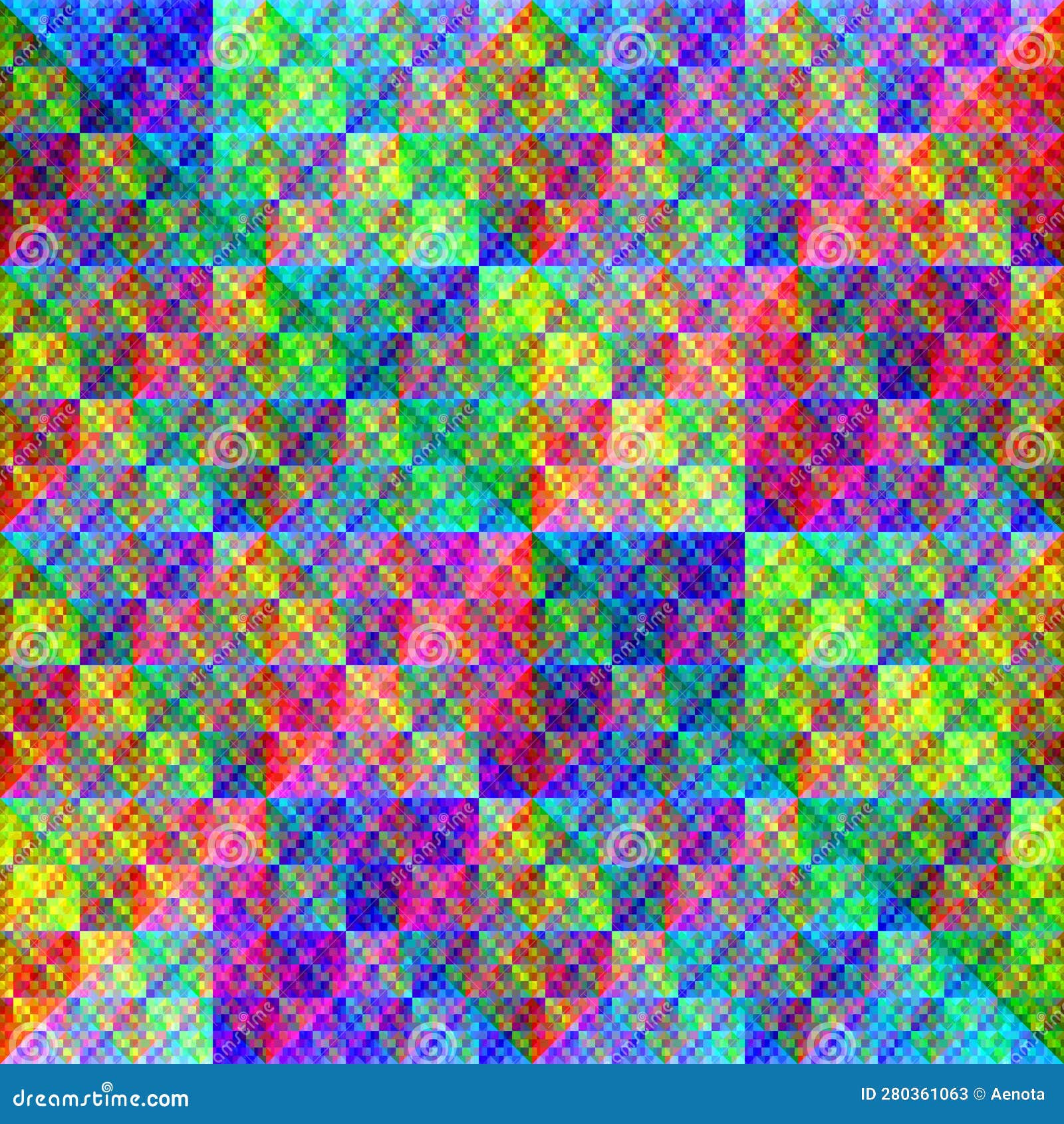 Continuous Geometric Iridescent Pattern Stock Illustration ... Continuous Geometric Iridescent Pattern Stock Illustration ...