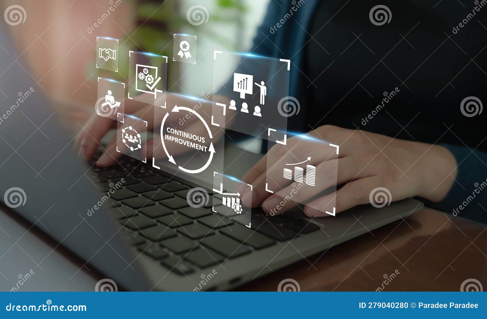 Continuous Improvement Concept. Solving Problems, Improving ...